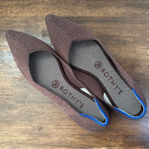 Rothy's | Shoes | Rothys The Point Flats Truffle Python Colored | Poshmark